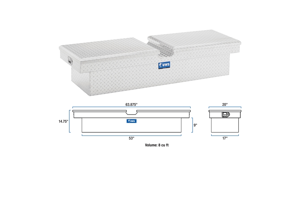 UWS Gull Wing Toolbox | Magnum Truck Gear
