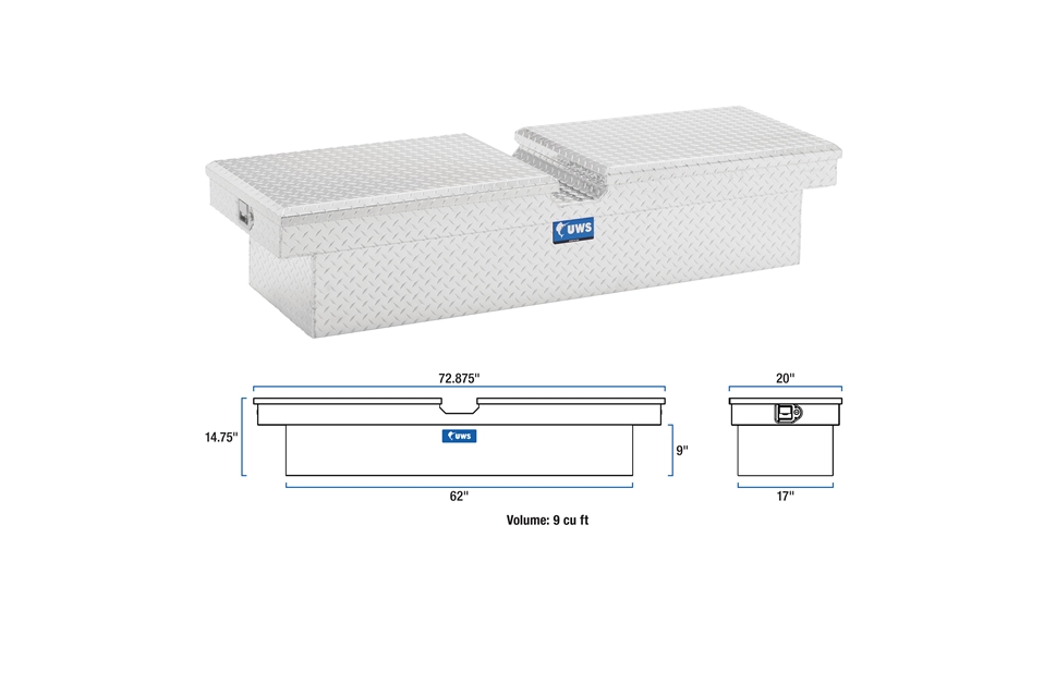 UWS Gull Wing Toolbox | Magnum Truck Gear
