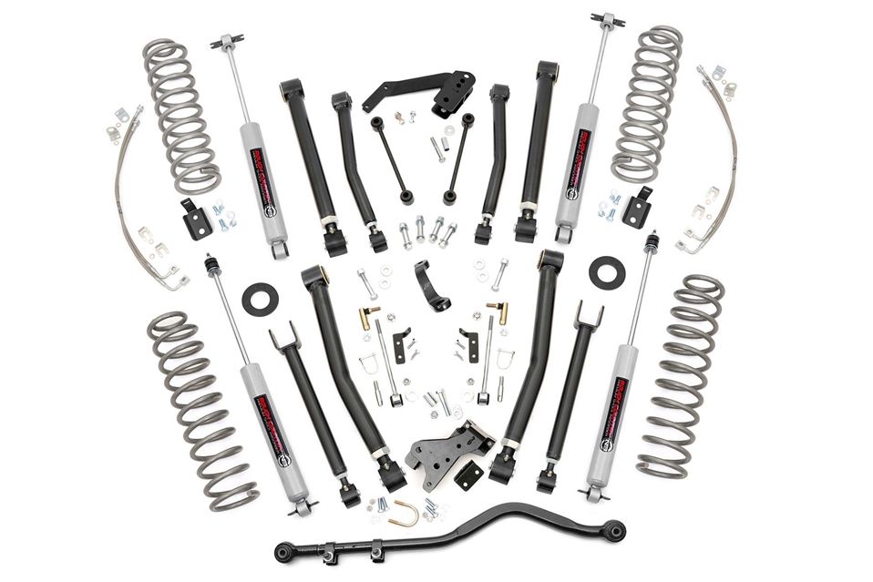 Magnum Truck Gear - Rough Country 6in Lift Kit X-Series - Front and ...