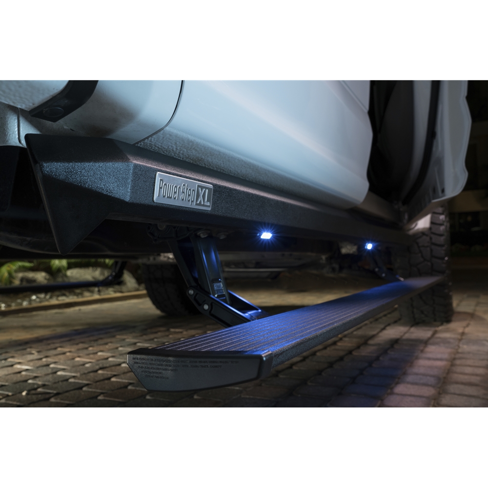 AMP PowerStep XL Black Aluminum Running Boards | Magnum Truck Gear