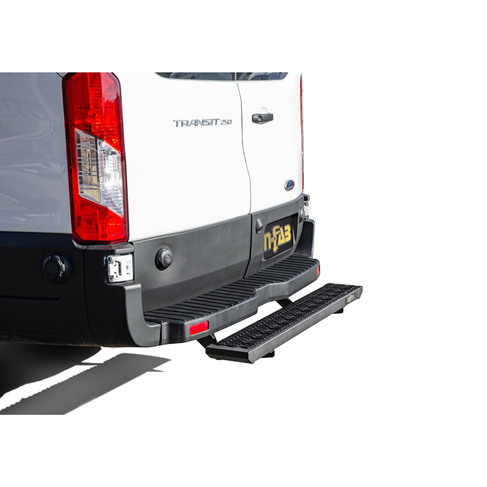 N-Fab Growler Van Rear Door Step | Magnum Truck Gear
